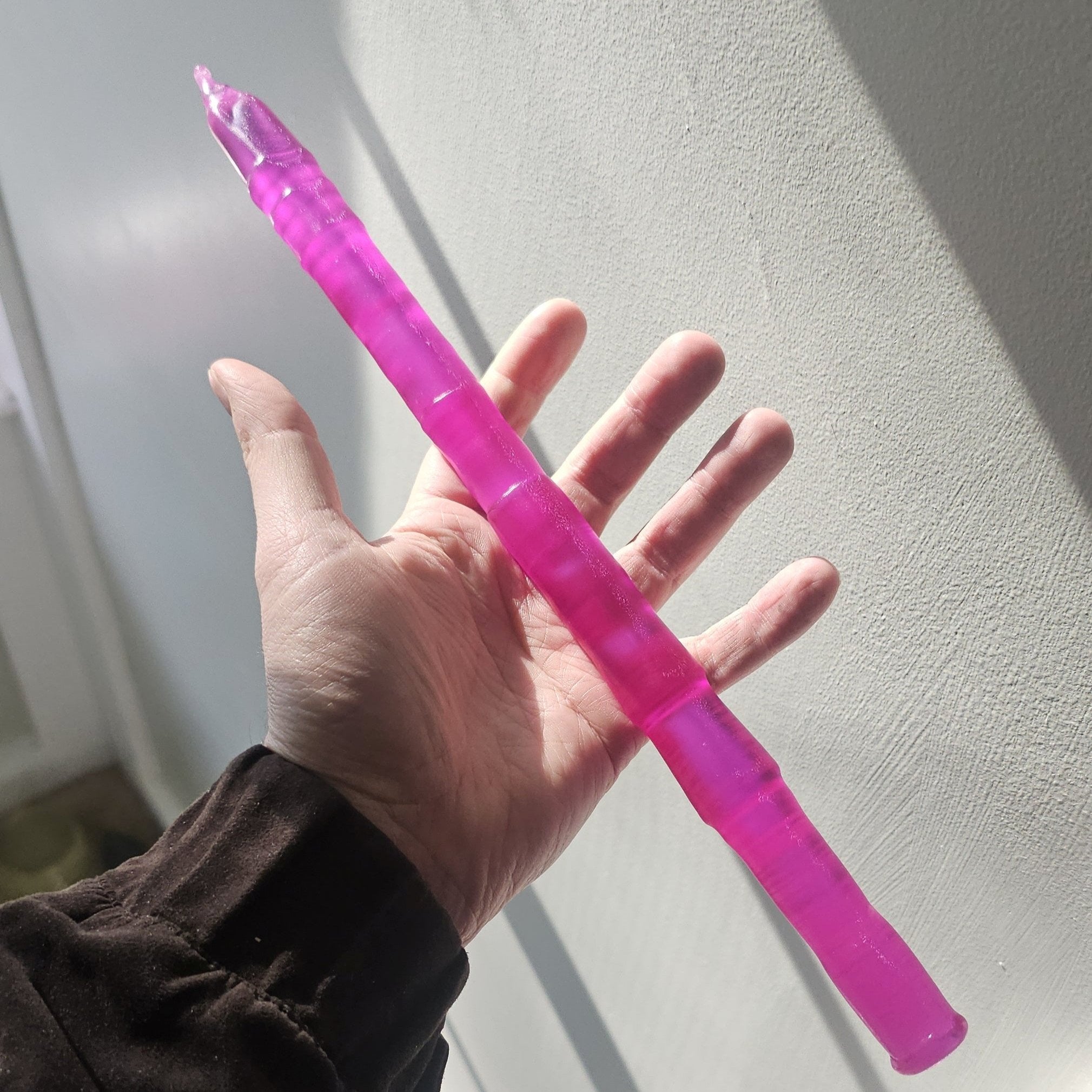 Giant Soviet Laser(?) Ruby Crystal, Wand or Sword Blade – Gems Of Science