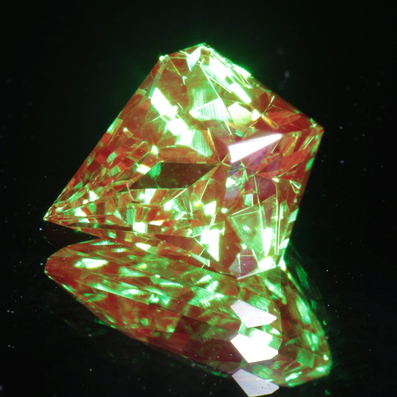 Space Laser Garnet Loose Gems, Fancy Cut Mars Rover Crystal – Gems Of ...