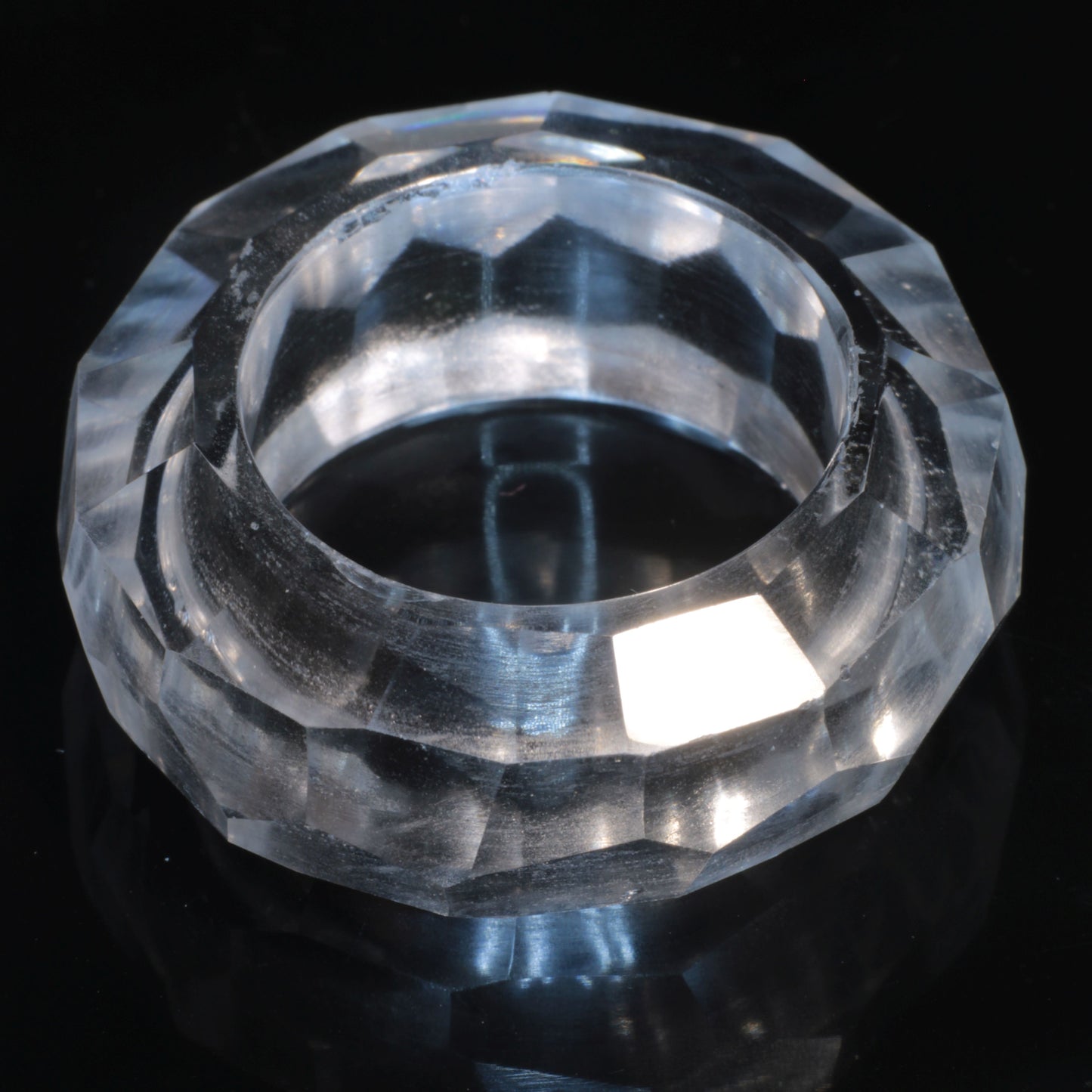 Literal™ Sapphire Rings, Rings Carved and Faceted from Solid Lab Sapph ...