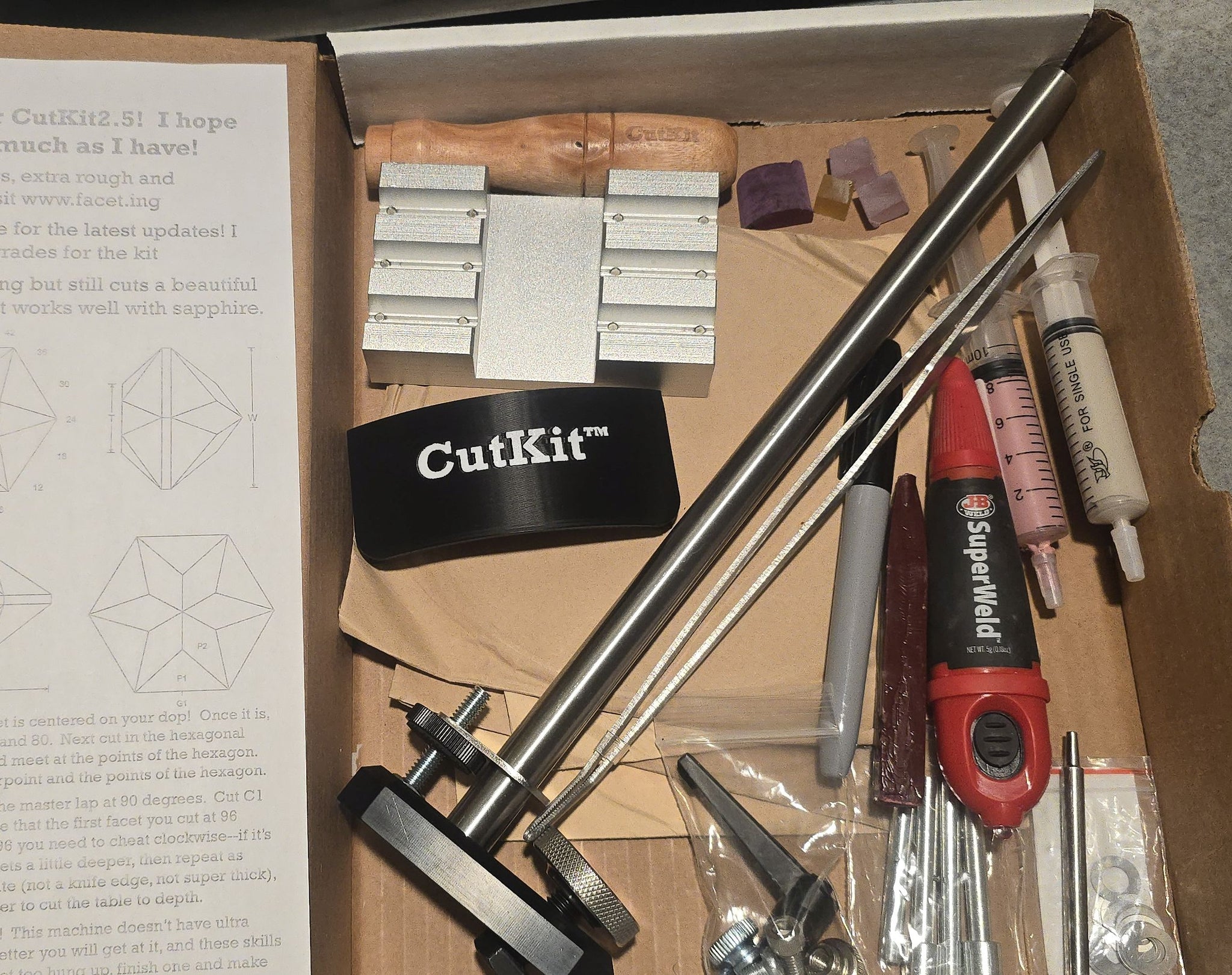 Facet.ing CutKit™: Get Started Faceting for under $500 – Gems Of Science