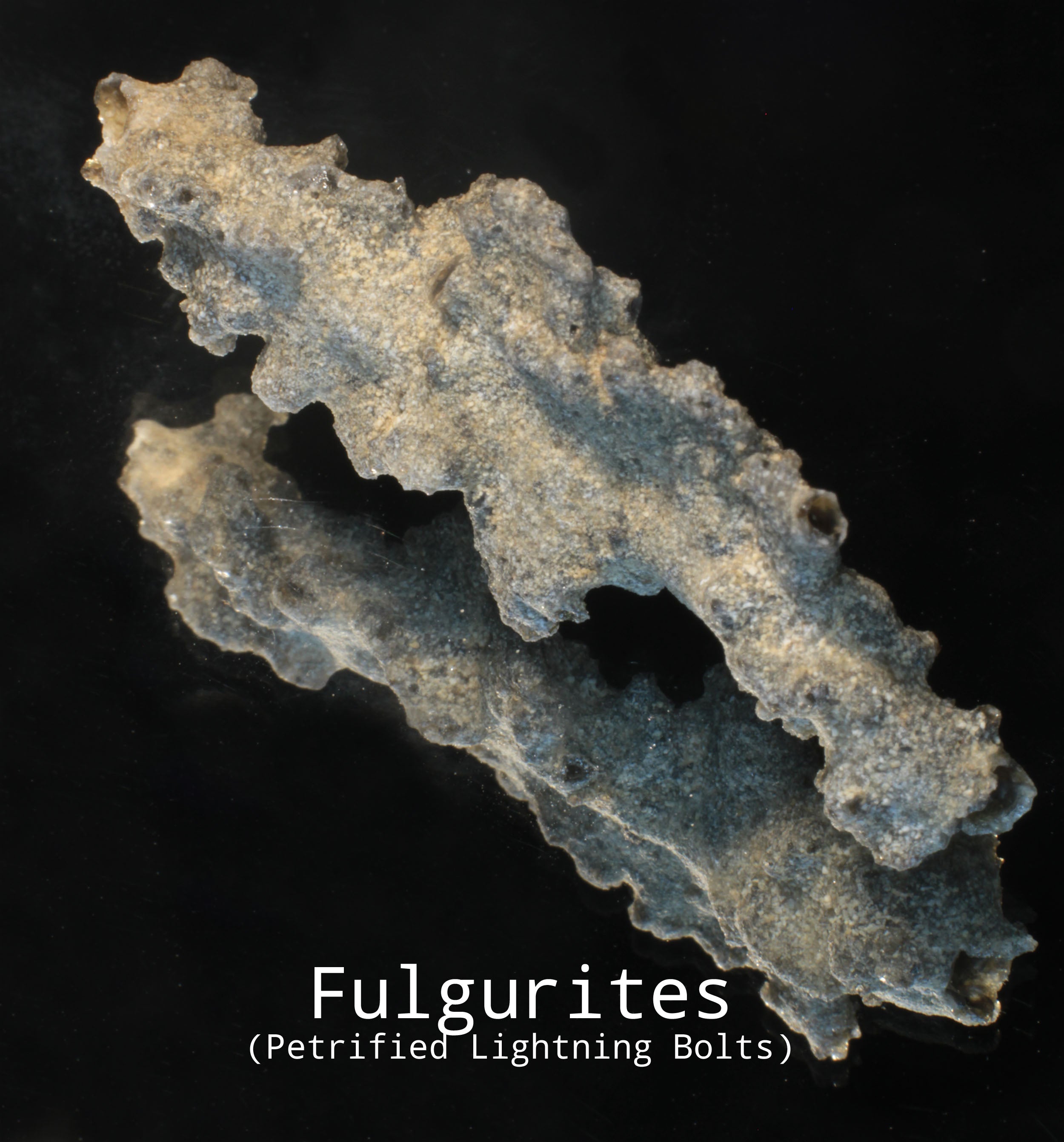 Fulgurite Specimens, Fossil Lightning Glass – Gems Of Science
